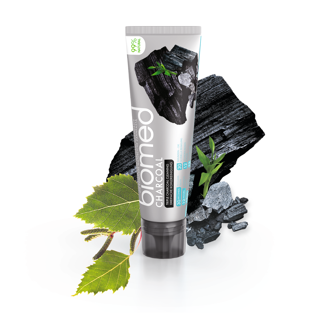 Biomed Charcoal zubní pasta 100g - pasta-splat.cz - dokonalé pasty pro ...