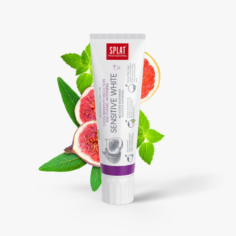 SPLAT Sensitive White - pasta-splat.cz - dokonalé pasty pro dokonalý úsměv